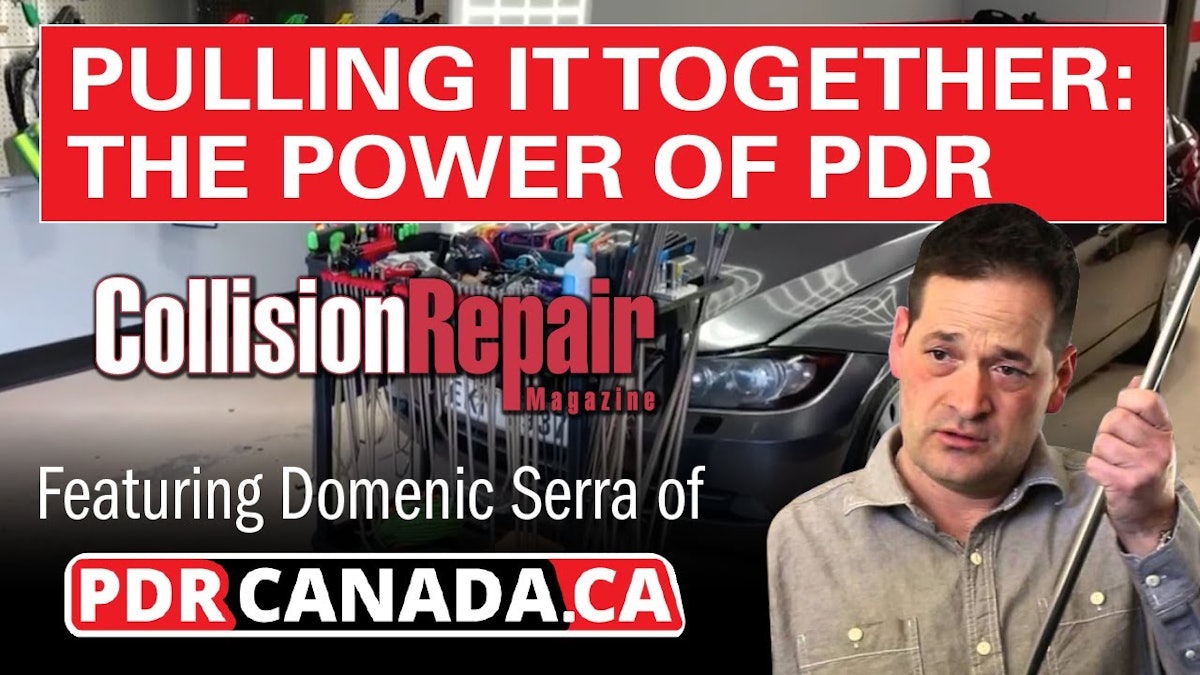 Pulling it Together: The Power of Paintless Dent Repair, featuring Domenic Serra of PDR Canada ...